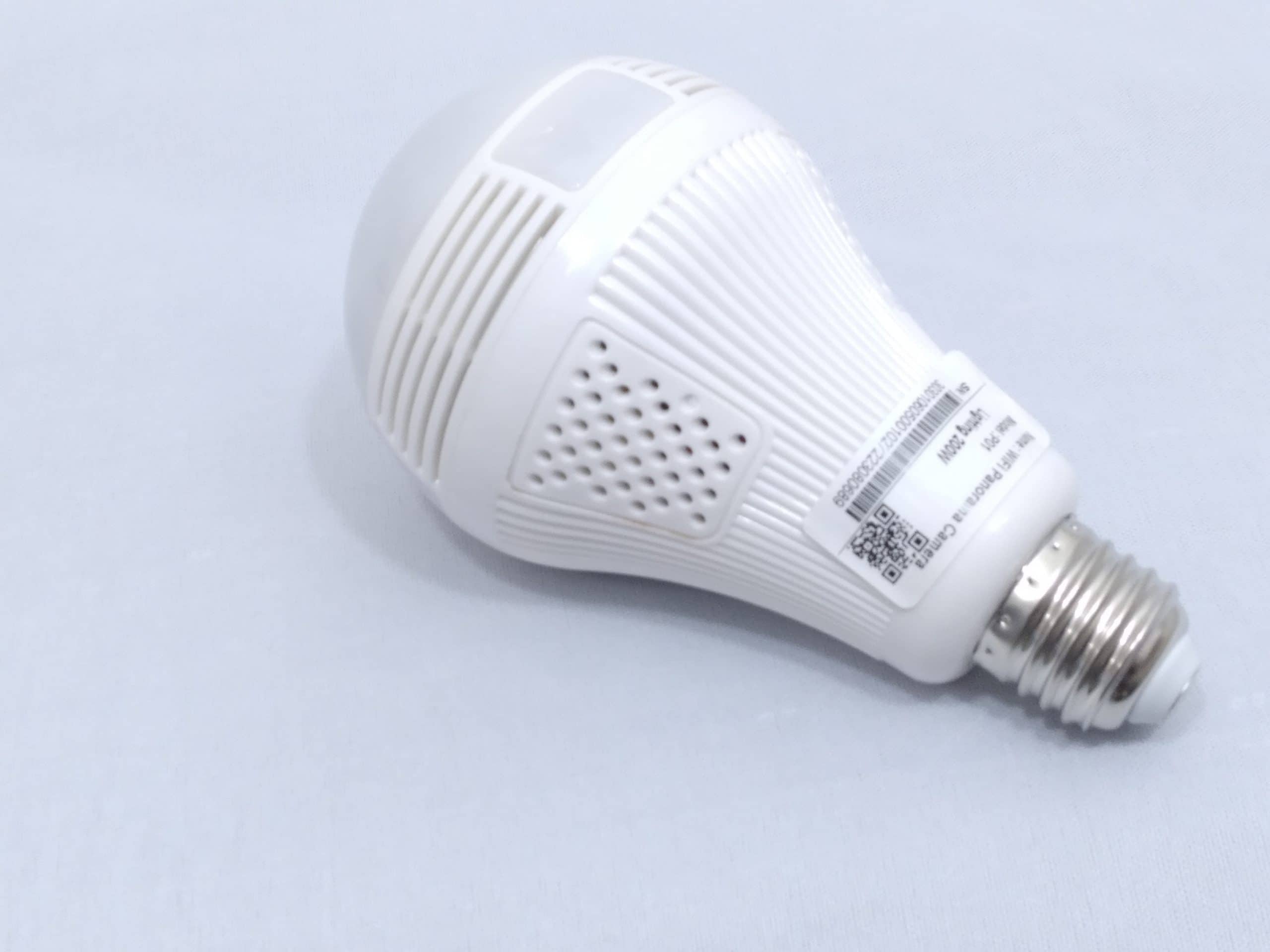 Wi-Fi Panoramic 360 Degree Wireless Hidden Camera Light Bulb
