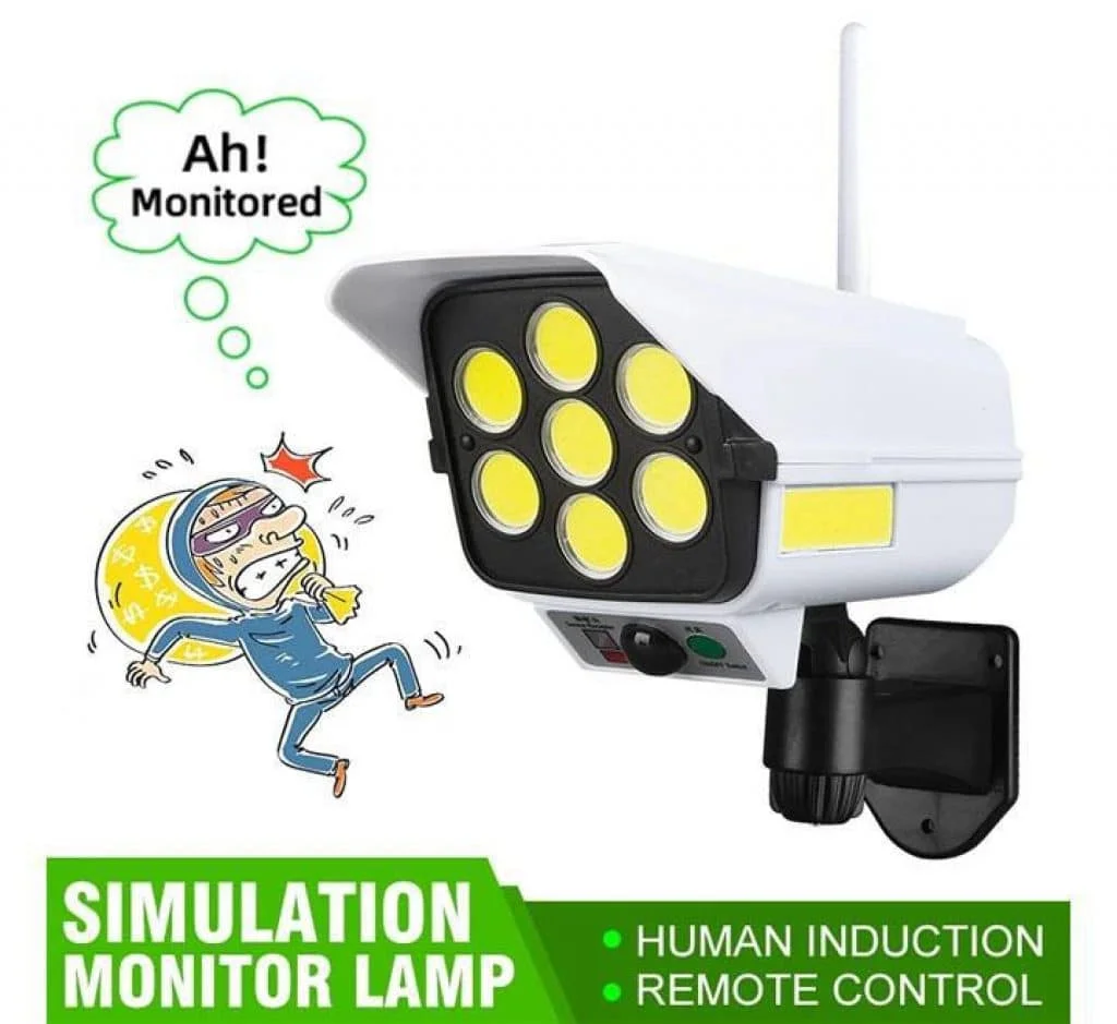 CCTV Shape Motion Sensor Solar Flood Light Lamp - Best CCTV Camera ...