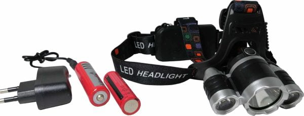 Hi Power LED Headlamp With Rechargeable Battery