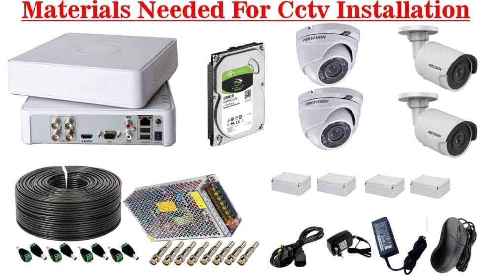 materials needed for cctv installation - Best CCTV Camera, Flashlight ...