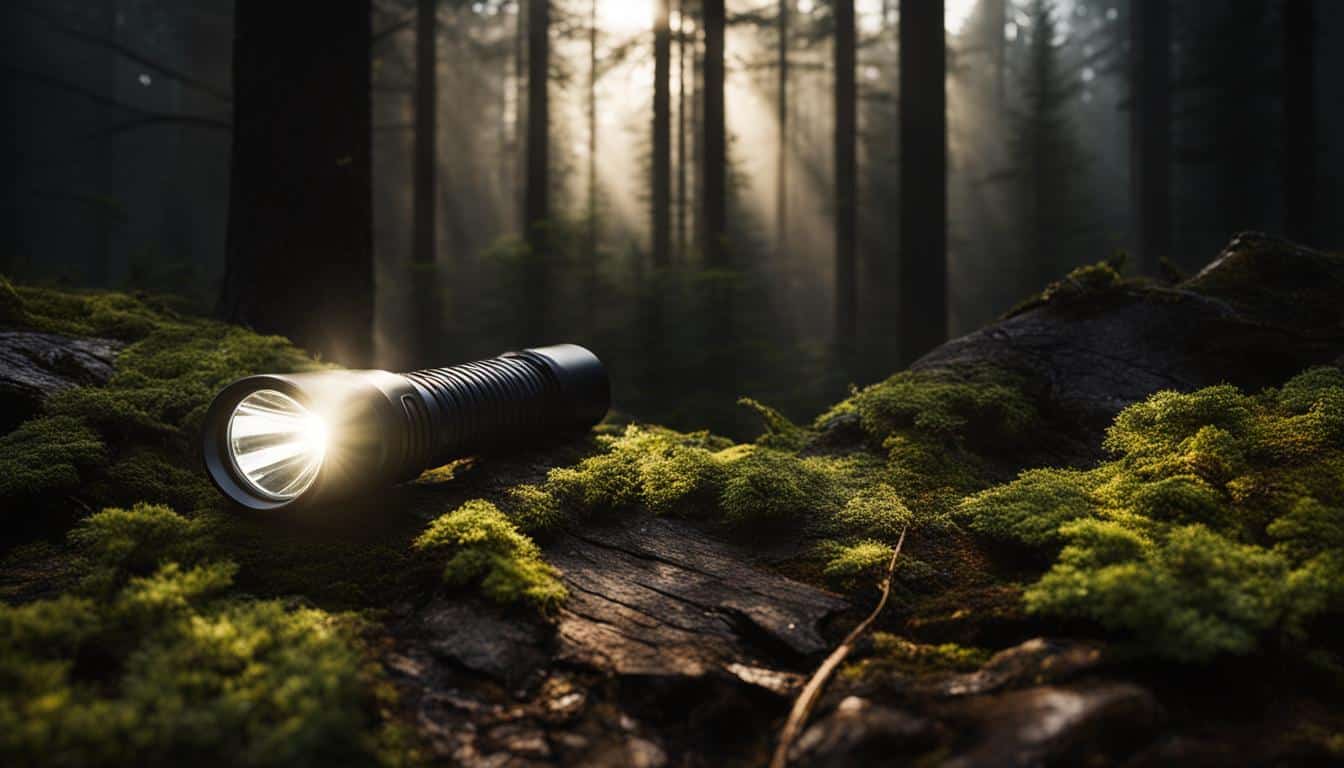 Experience the Outdoors with the High Power Camping Flashlight Pro