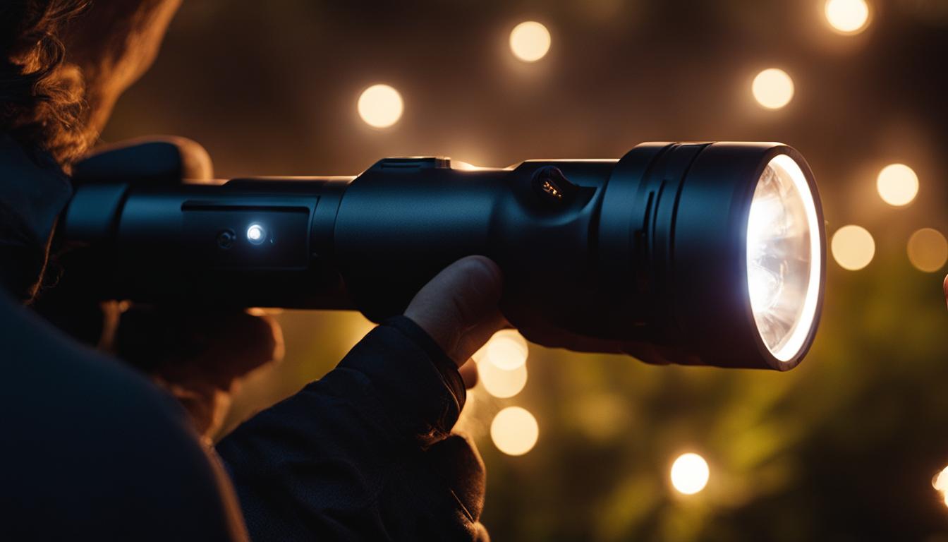 Discover Brightness with Our Rechargeable Hand Torch