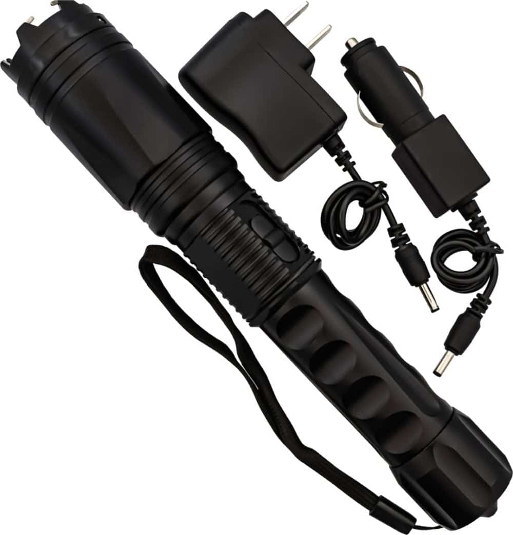 Heavy Duty Rechargeable Safety Flashlight Torch